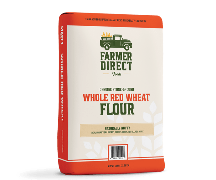 Genuine Stone Ground Whole Red Wheat Flour - Farmer Direct Foods